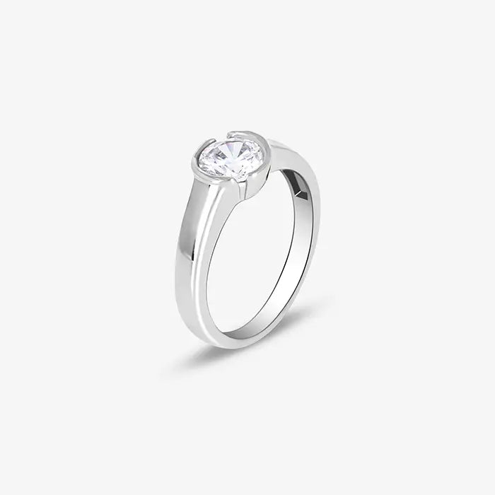 Classic Men's Stone Ring - Touch925