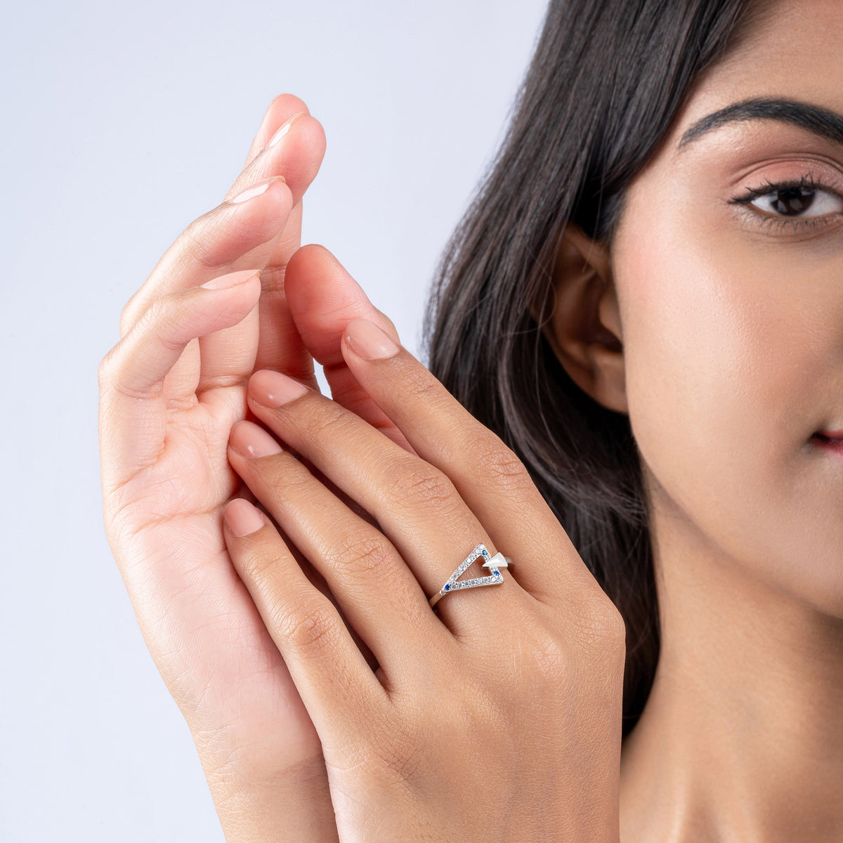 Celestial Triangle Ring – Touch925