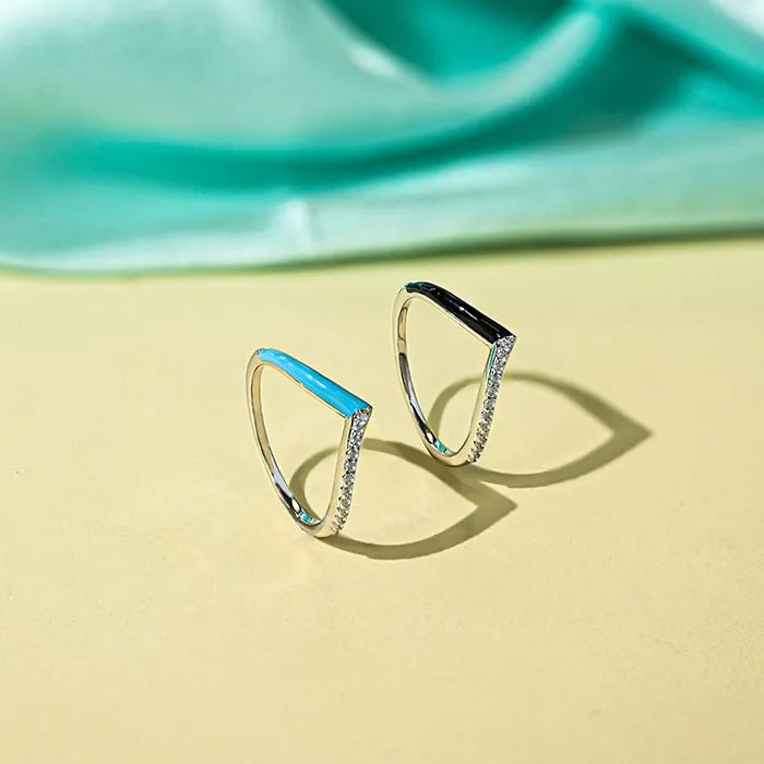 Sleek Chic Stack Rings – Touch925