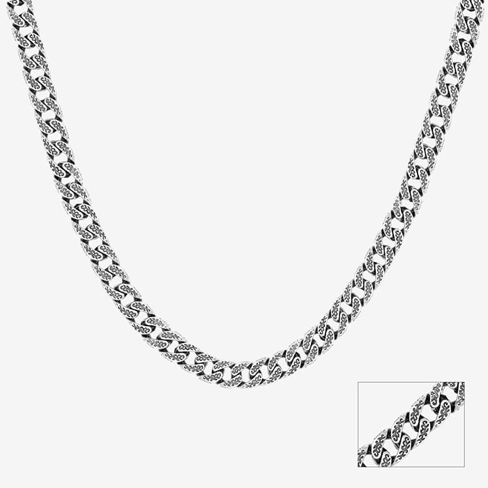 Resilient Grace Interlocking Silver Chain – Touch925